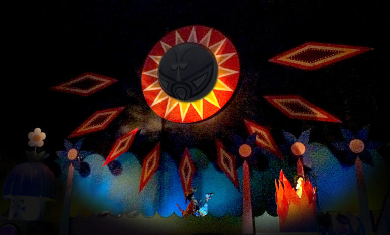 We Rode It's A Small World During the Solar Eclipse and Did Not Blink ...