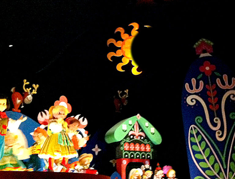 We Rode It's A Small World During the Solar Eclipse and Did Not Blink ...